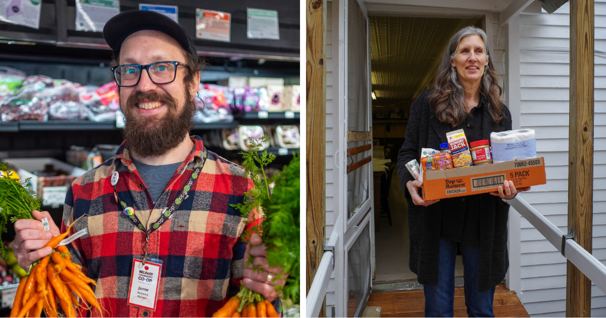 Mainers speak on food access and community: Jamie and Tracey - MECEP